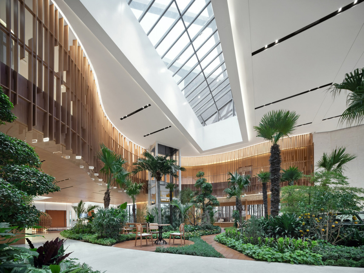Nanbo Bay reception center | Design Dekko