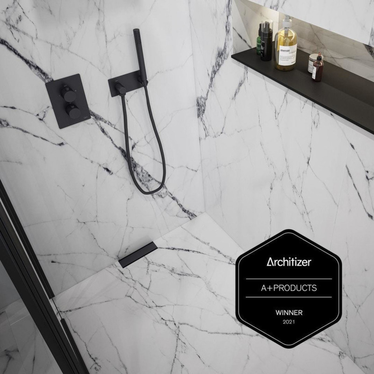 QM Drain Supreme Tile-in+ WINS the 2021 Architizer A+Product Awards in ...