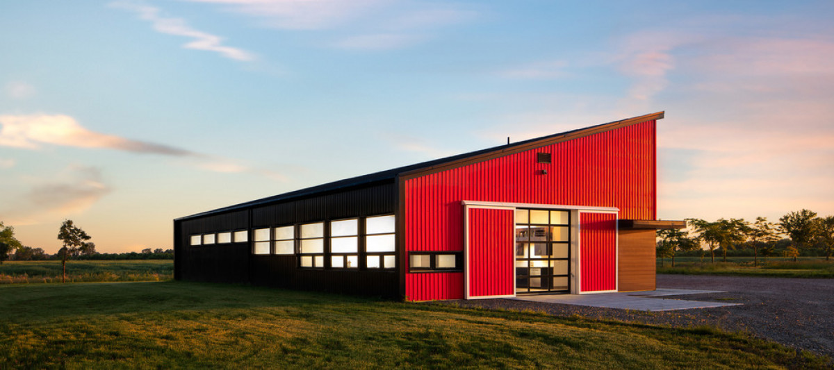 Highway Pole Barn Windsor, Canada Dory Azar Architect Inc | Design Dekko