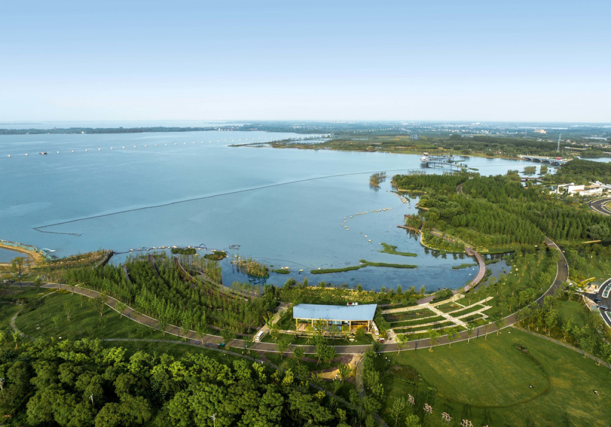 Suzhou Huanyuandang ecological restoration and shoreline linkage ...