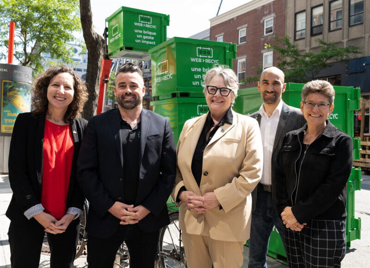 Launch of the WEB-RECYC platform: Giving and buying used bricks has ...