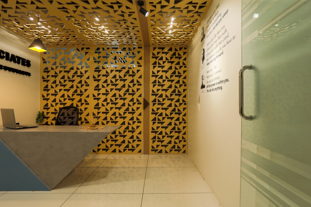 Rajkot, Gujarat : Cool yet Classic workspace designed by IKS Architects ...