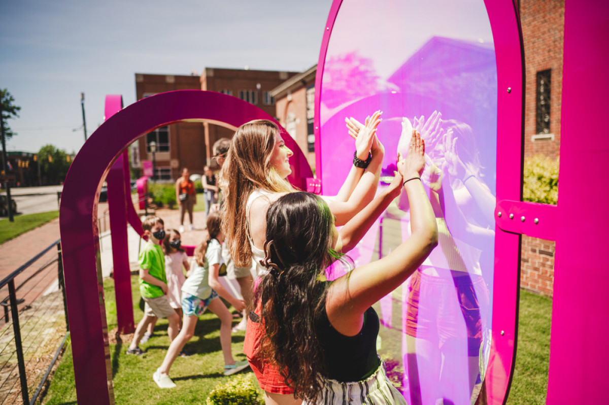 Art Museum Terrace transformed into a programmable community space ...