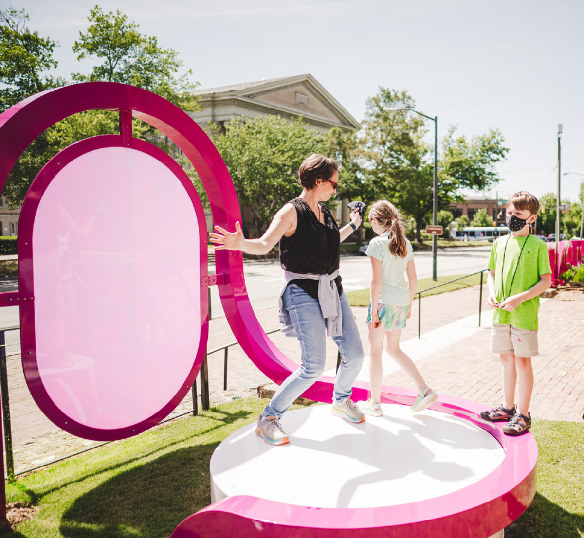 Art Museum Terrace transformed into a programmable community space ...