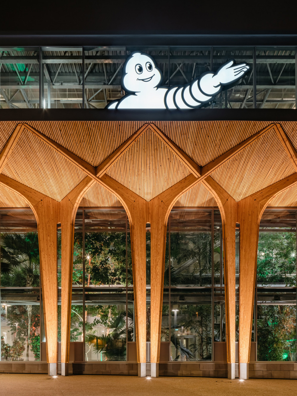 The Canopy: Michelin headquarter's renovated reception area | Design Dekko